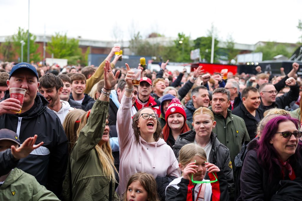 Gallery: The Wurzels at Ashton Gate! - Bristol City FC