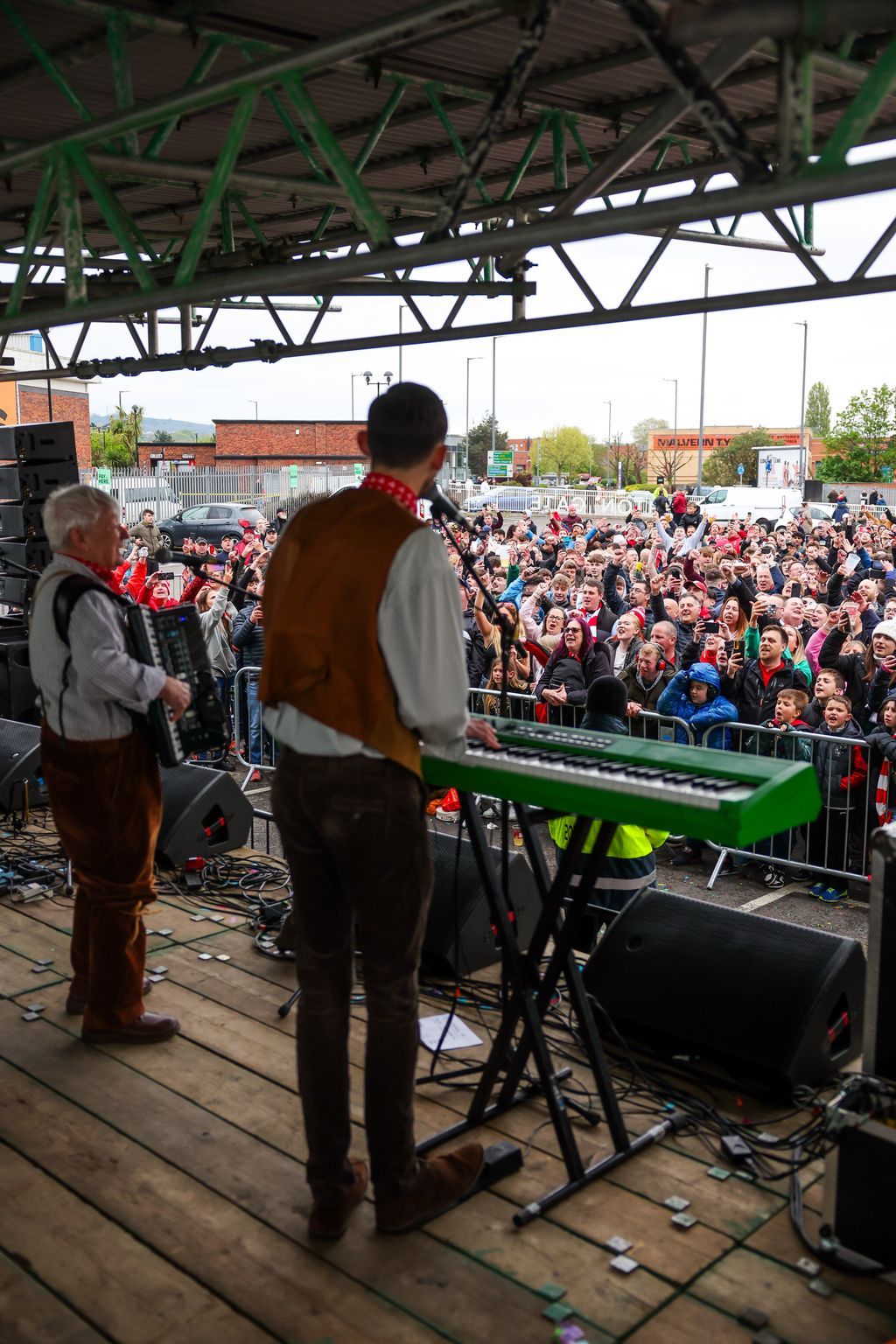 Gallery: The Wurzels at Ashton Gate! - Bristol City FC