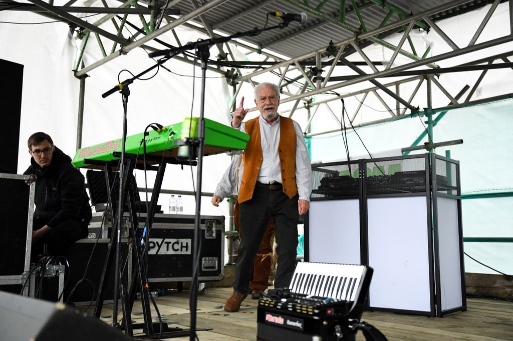 Gallery: The Wurzels at Ashton Gate! - Bristol City FC
