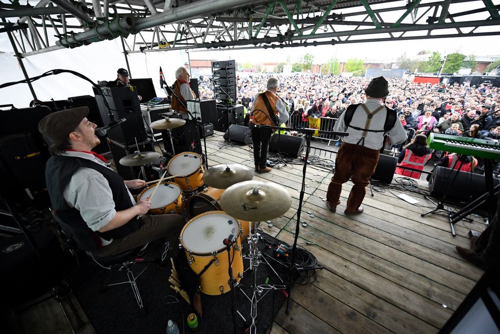 Gallery: The Wurzels at Ashton Gate! - Bristol City FC