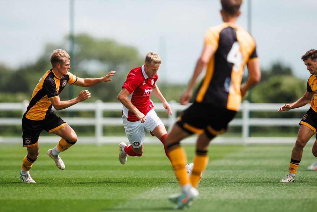 Gallery: Newport County at the Robins HPC - Bristol City FC