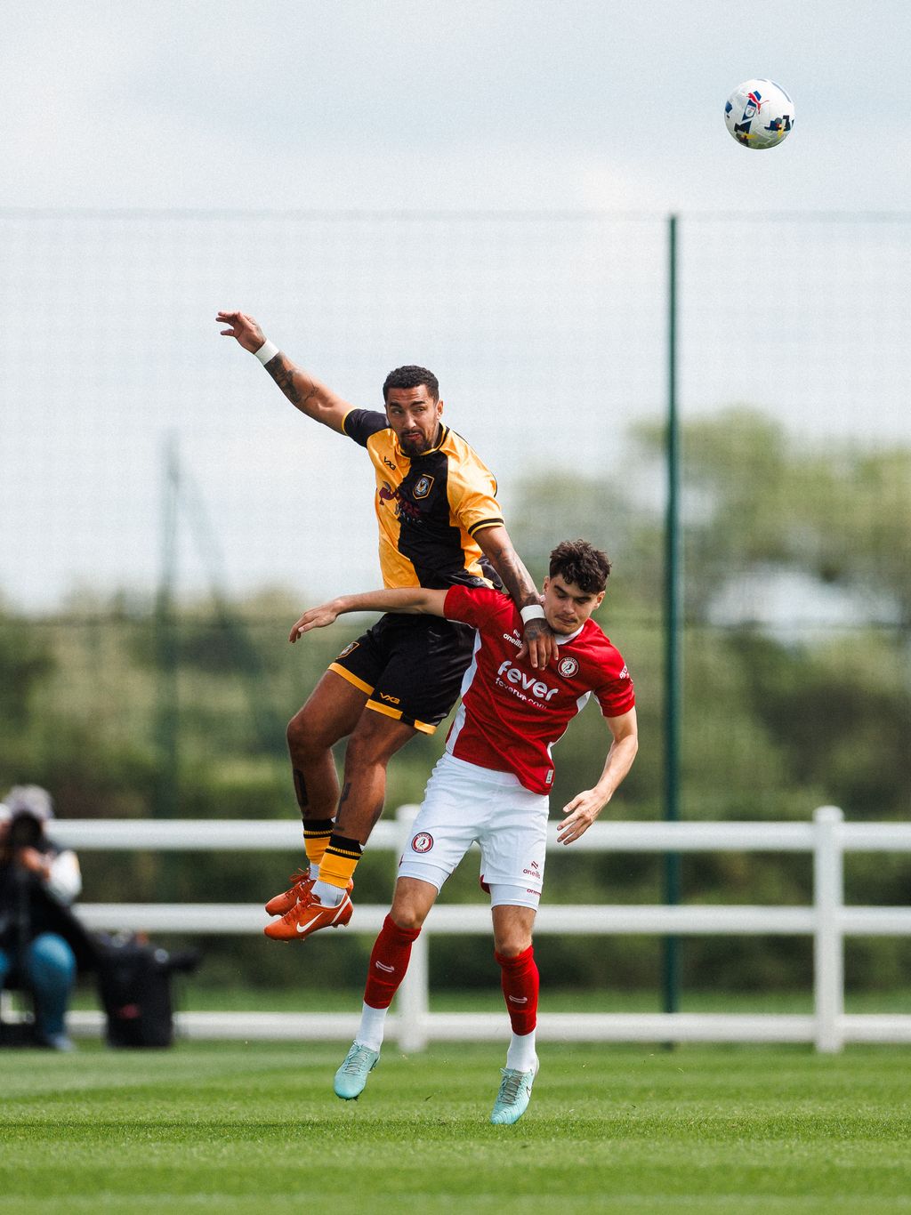 Gallery: Newport County at the Robins HPC - Bristol City FC