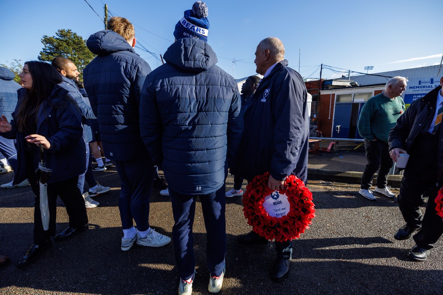 Gallery: Service of Remembrance at the Memorial Stadium - Bristol Bears ...