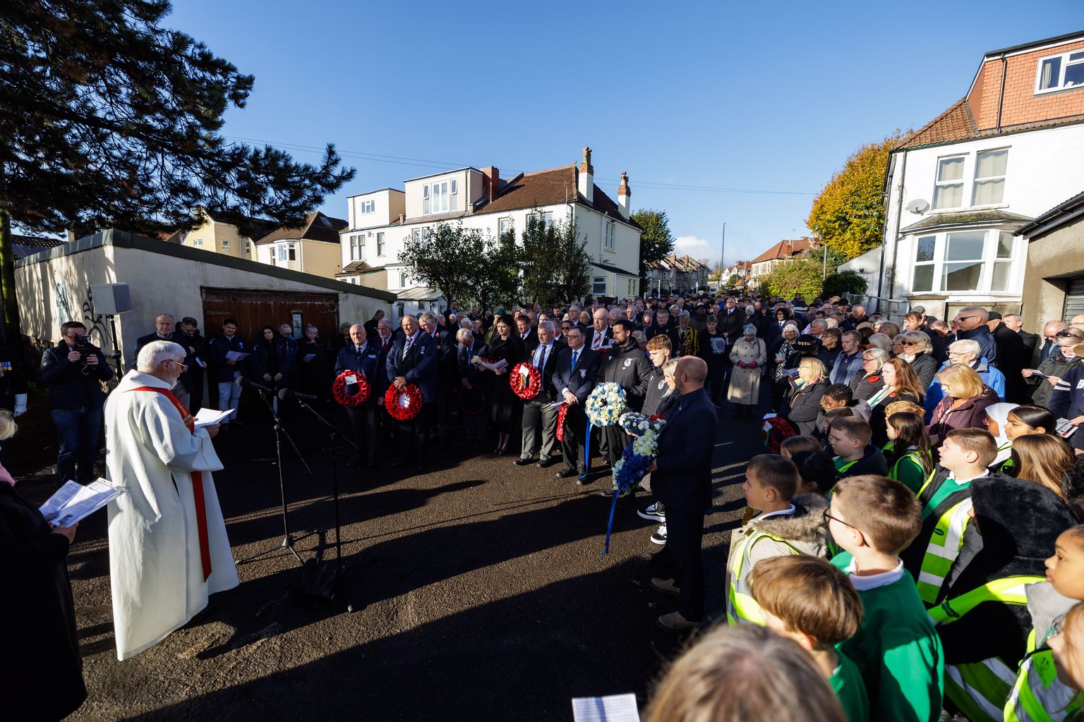 Gallery: Service of Remembrance at the Memorial Stadium - Bristol Bears ...