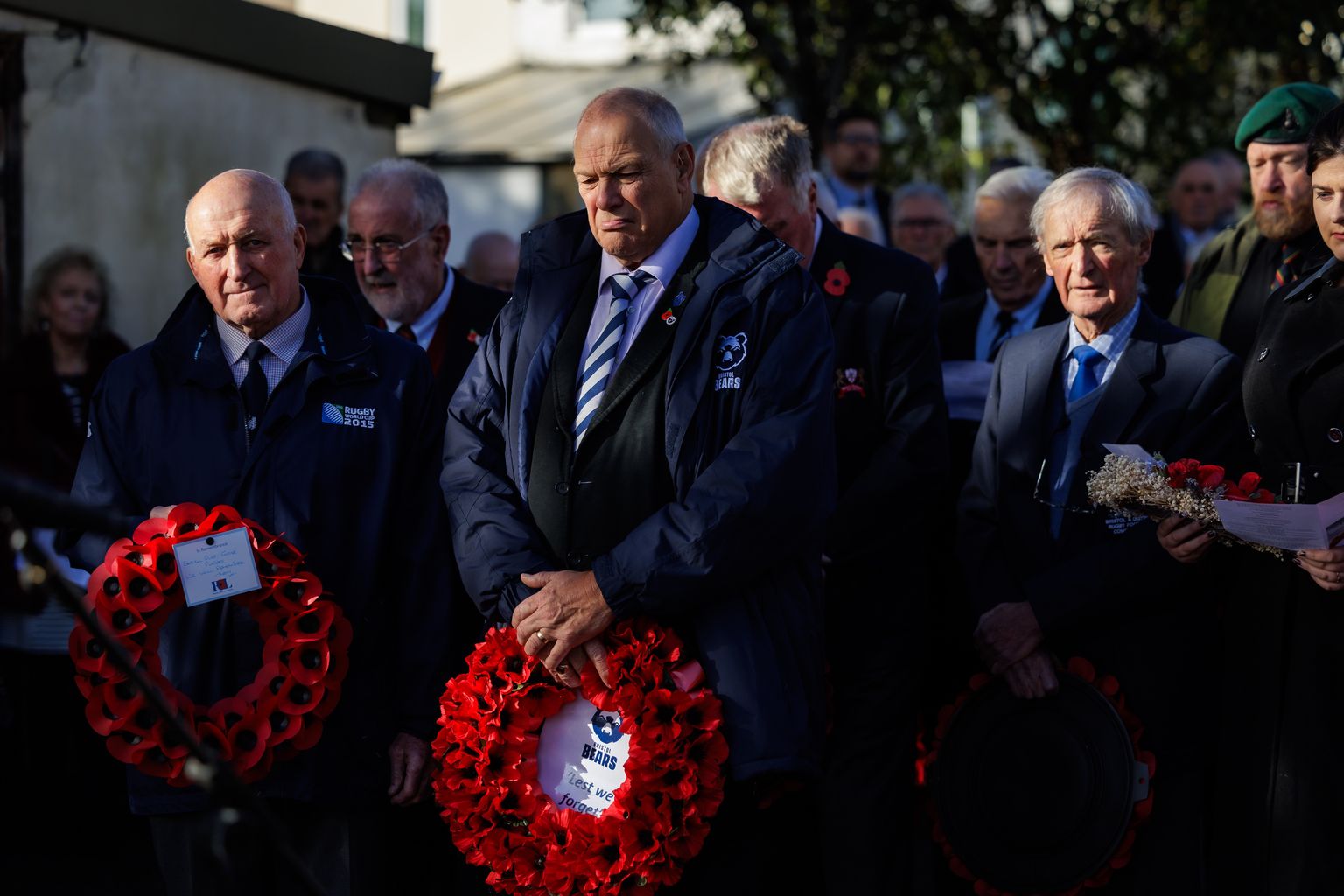 Gallery: Service of Remembrance at the Memorial Stadium - Bristol Bears ...