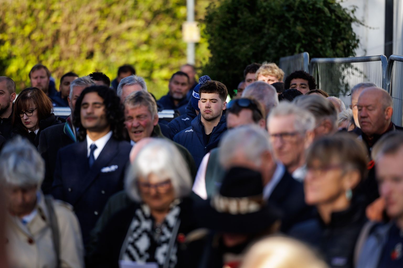 Gallery: Service of Remembrance at the Memorial Stadium - Bristol Bears ...