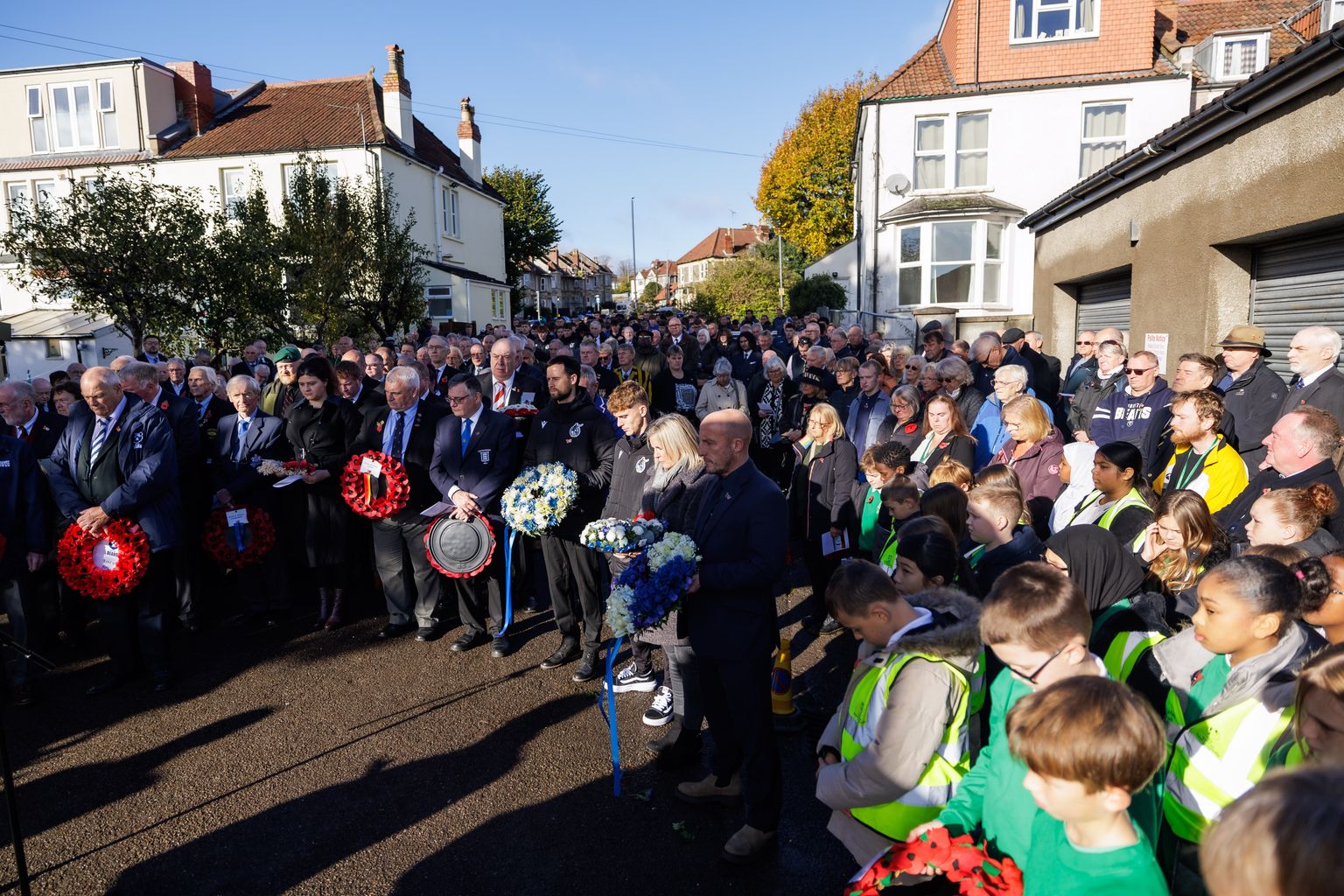 Gallery: Service of Remembrance at the Memorial Stadium - Bristol Bears ...