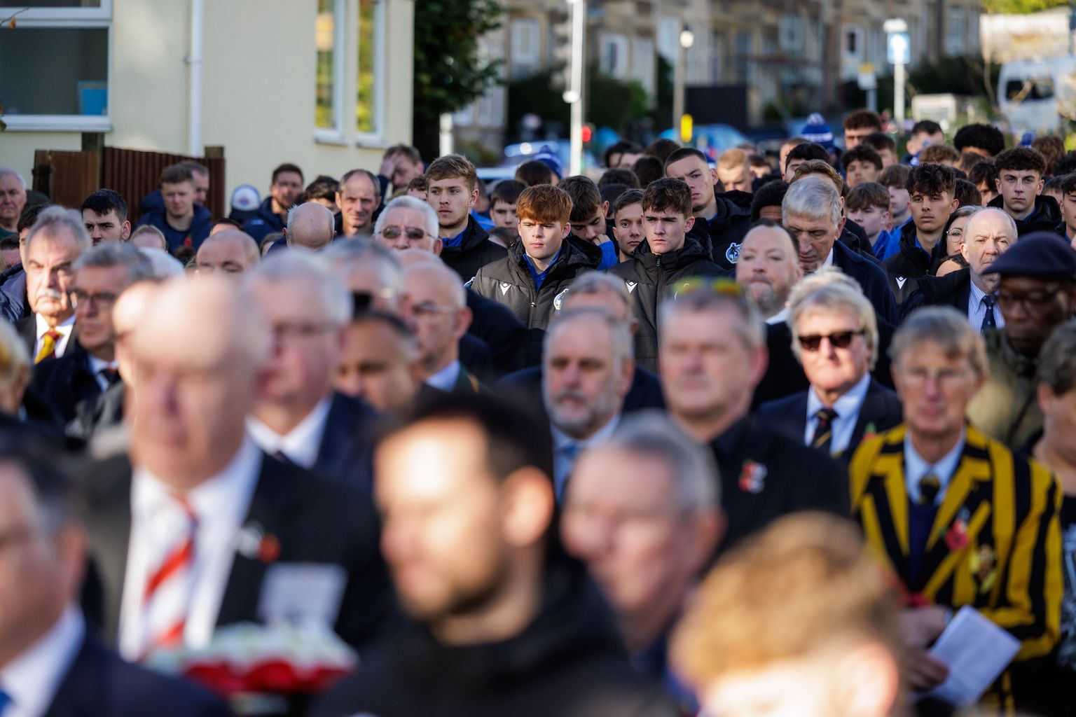 Gallery: Service of Remembrance at the Memorial Stadium - Bristol Bears ...