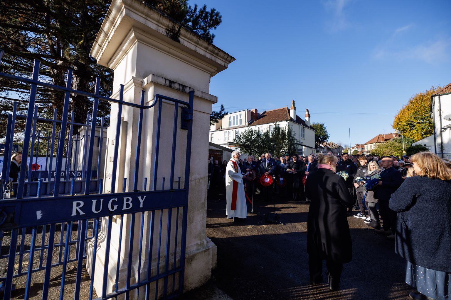 Gallery: Service of Remembrance at the Memorial Stadium - Bristol Bears ...