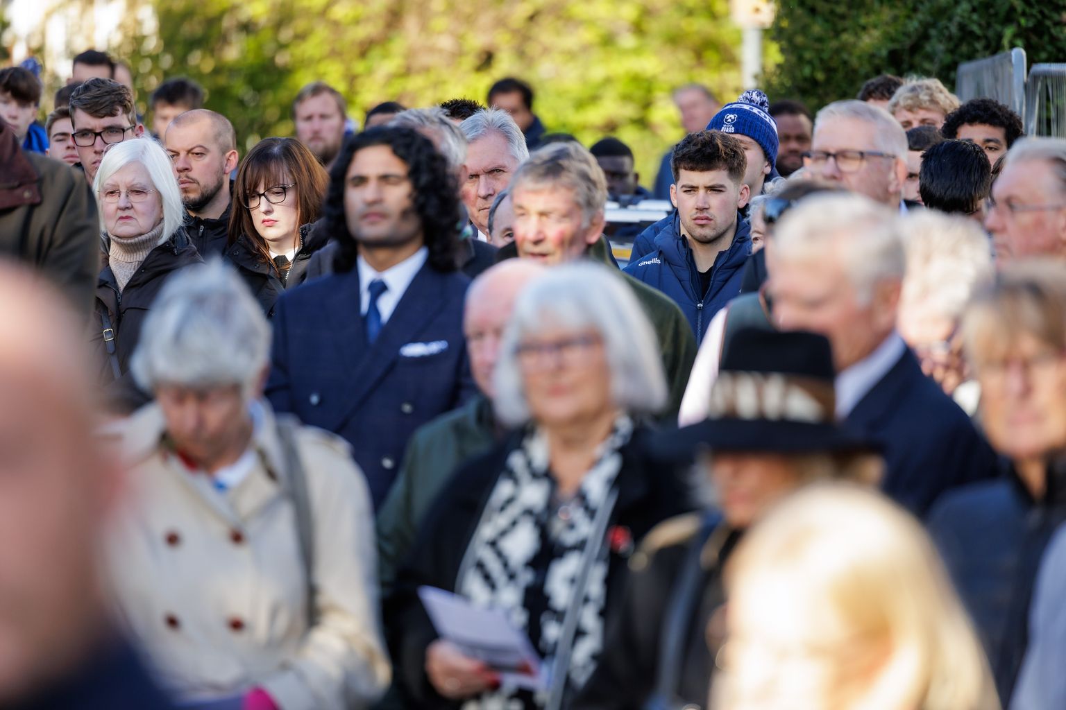 Gallery: Service of Remembrance at the Memorial Stadium - Bristol Bears ...