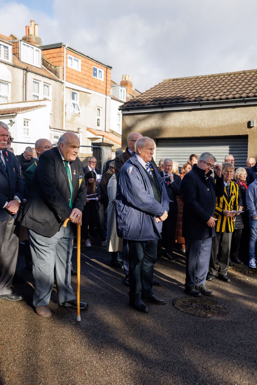Gallery: Service of Remembrance at the Memorial Stadium - Bristol Bears ...