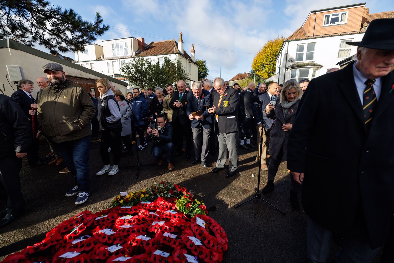 Gallery: Service of Remembrance at the Memorial Stadium - Bristol Bears ...