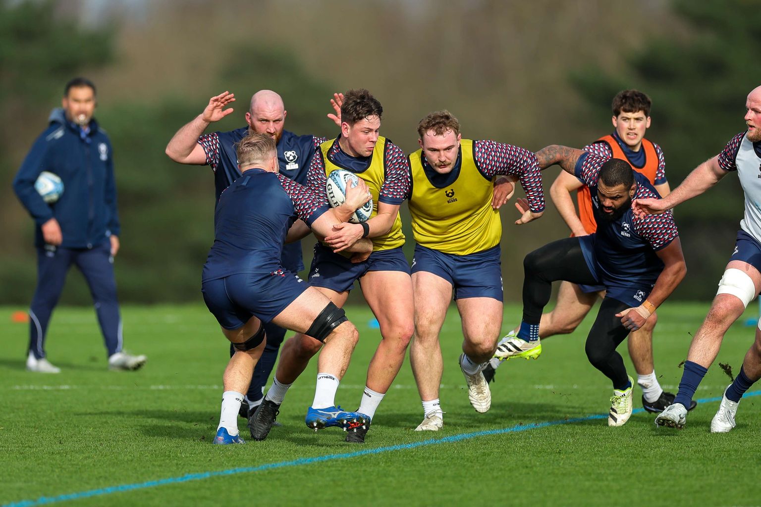 Gallery: Men's pitch session - Bristol Bears Rugby