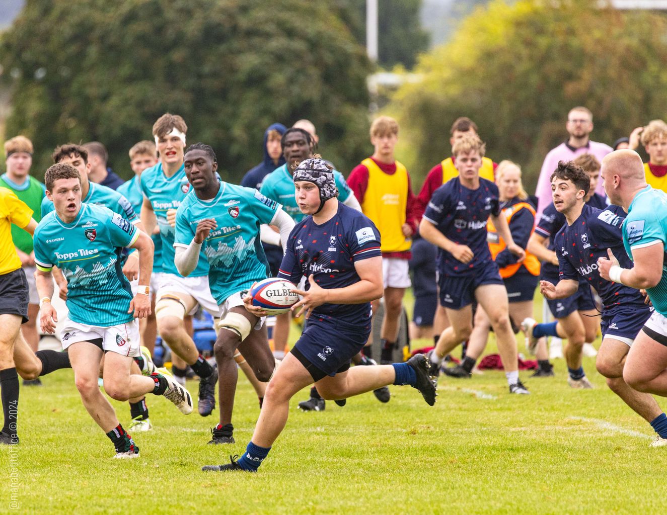 Academy youngsters in action at Malvern Festival - Bristol Bears Rugby