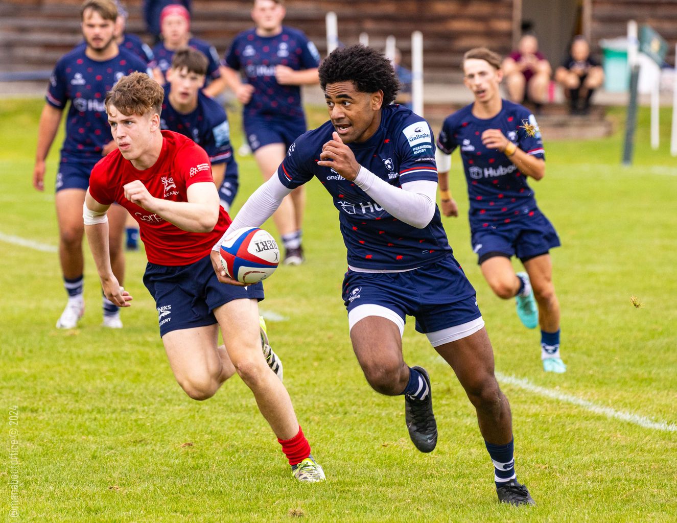 Academy youngsters in action at Malvern Festival - Bristol Bears Rugby