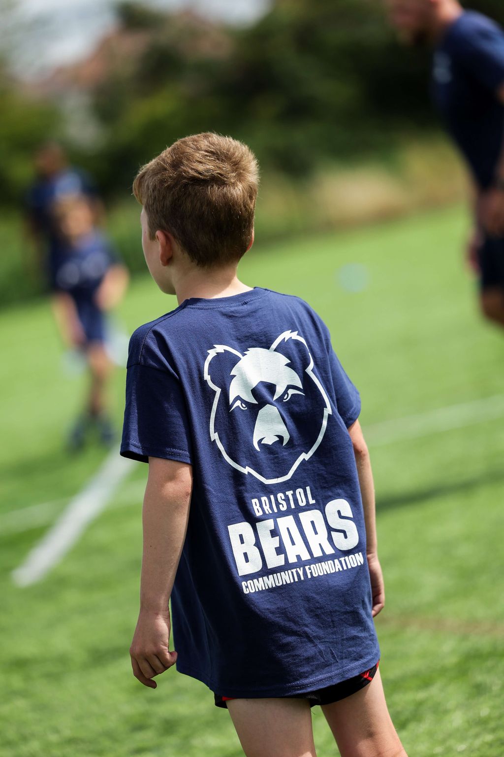 Bears squad visits Foundation camp at Lockleaze - Bristol Bears Rugby