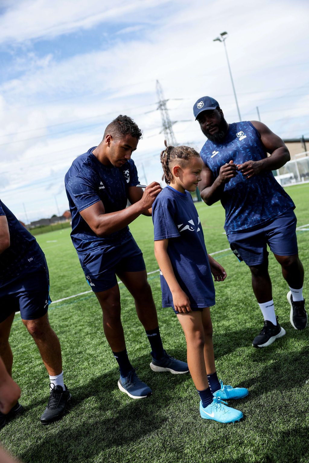 Bears squad visits Foundation camp at Lockleaze - Bristol Bears Rugby