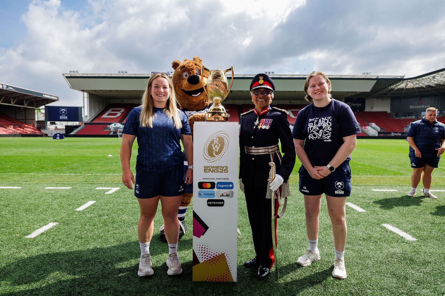 Foundation hosts Rising Roses Festival for RWC trophy tour - Bristol ...