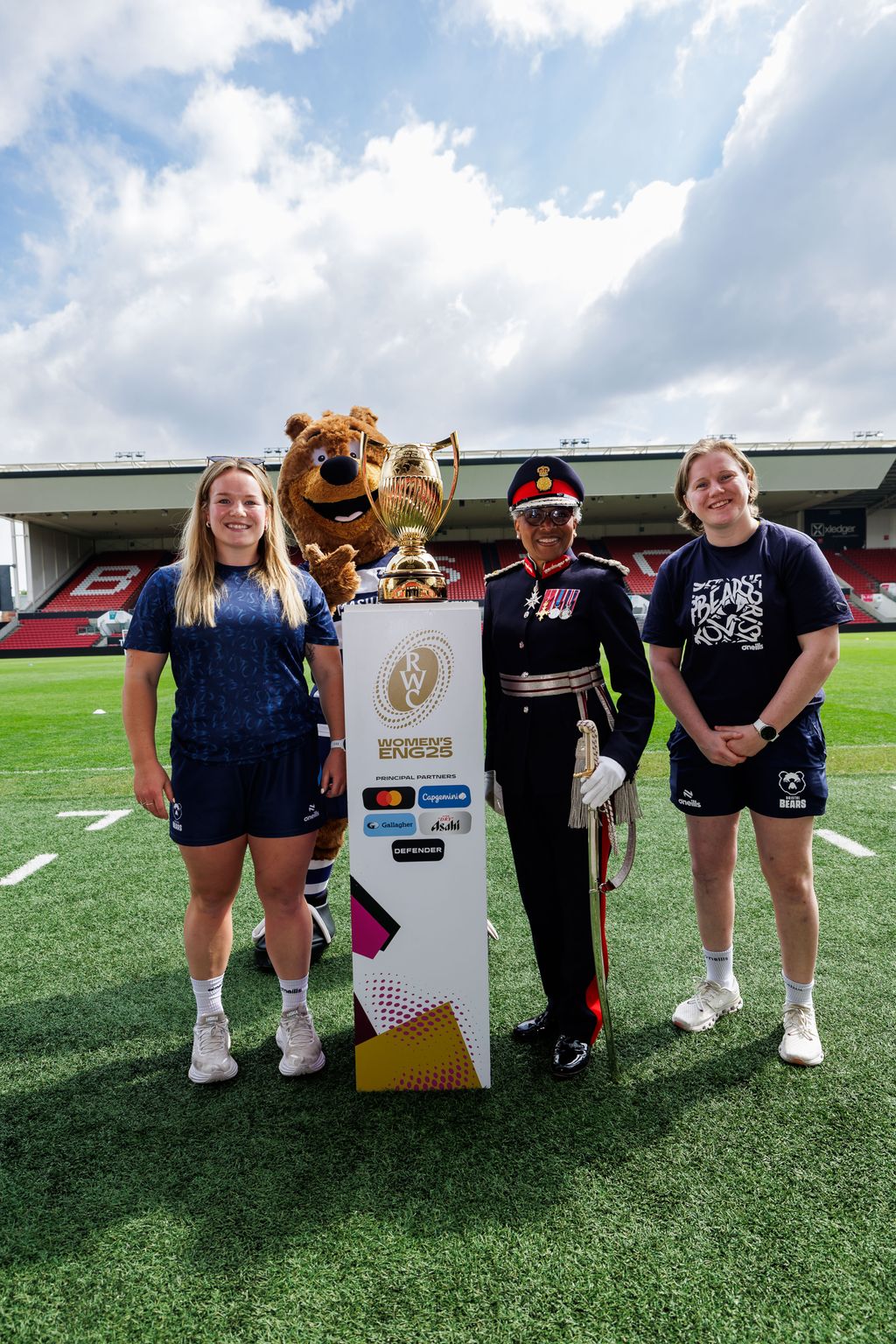 Foundation hosts Rising Roses Festival for RWC trophy tour - Bristol ...
